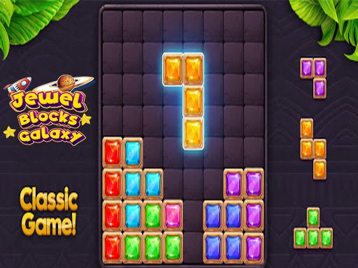 Jewel Blocks Galaxy - Tetris.online 🕹️