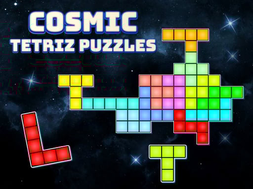 Cosmic Tetriz Puzzles - Tetris.online 🕹️