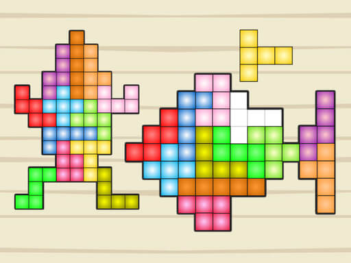 TetraBlocks Mosaic - Tetris.online 🕹️